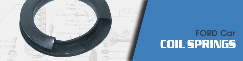 Coil Spring Dennis Carpenter Ford Restoration Parts for Trucks, Broncos ...