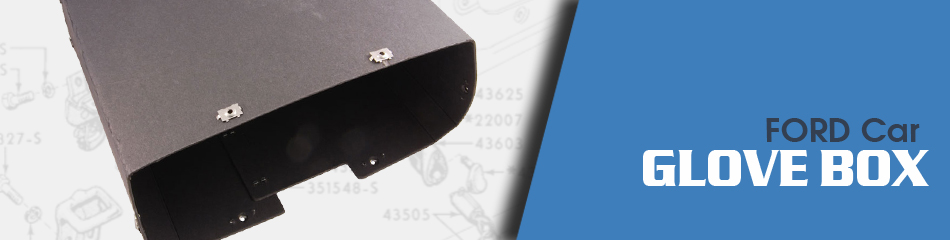 Glove Box Dennis Carpenter Ford Restoration Parts for Trucks, Broncos ...